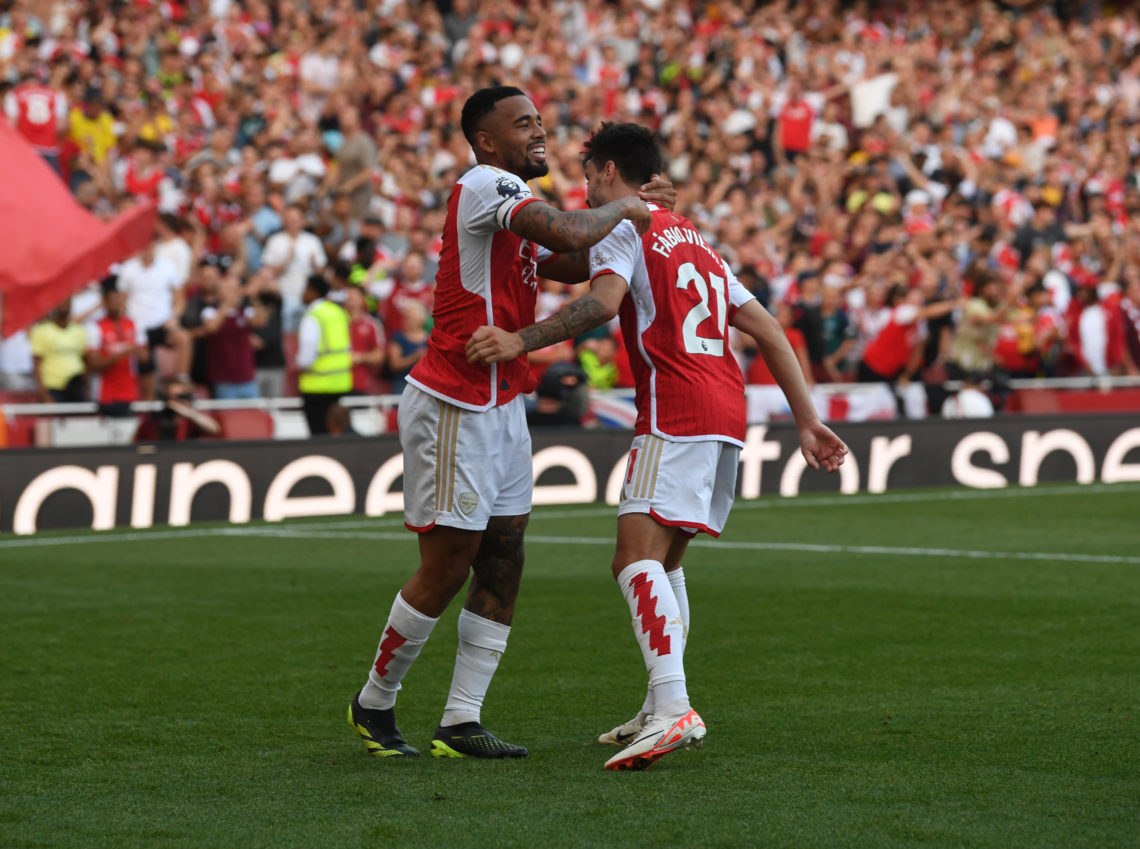 Arteta says 'something has changed' for Arsenal ace Fabio Vieira