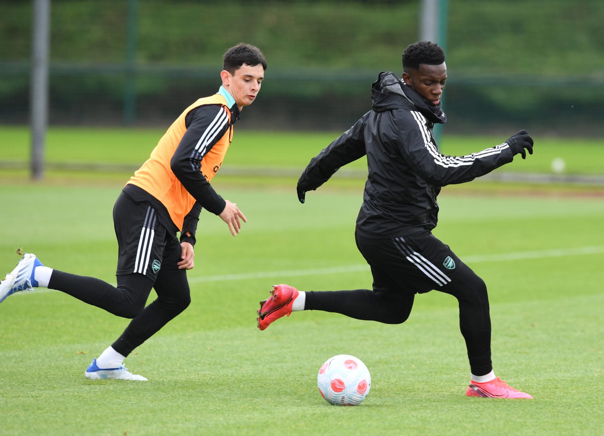 Patino shares key advice he was given by trio of Arsenal academy graduates
