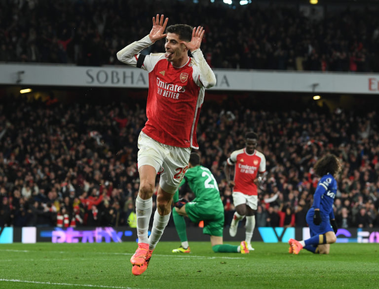 The real reason why Kai Havertz celebrated his two goals for Arsenal in ...