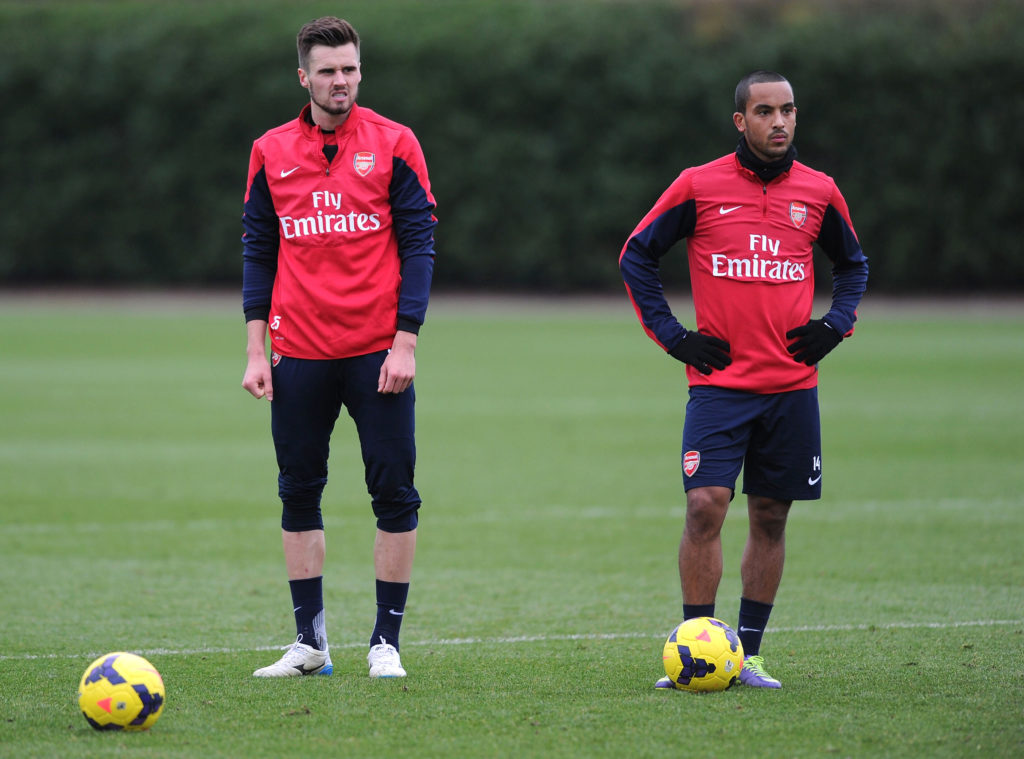 Five former Arsenal stars spotted in Emirates crowd v Everton ...