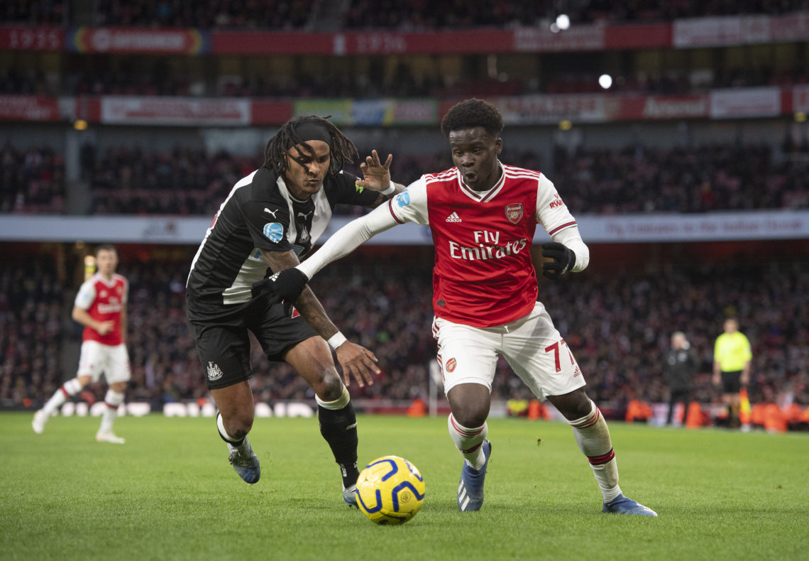 What actually happened when Bukayo Saka played at left-back for Arsenal ...