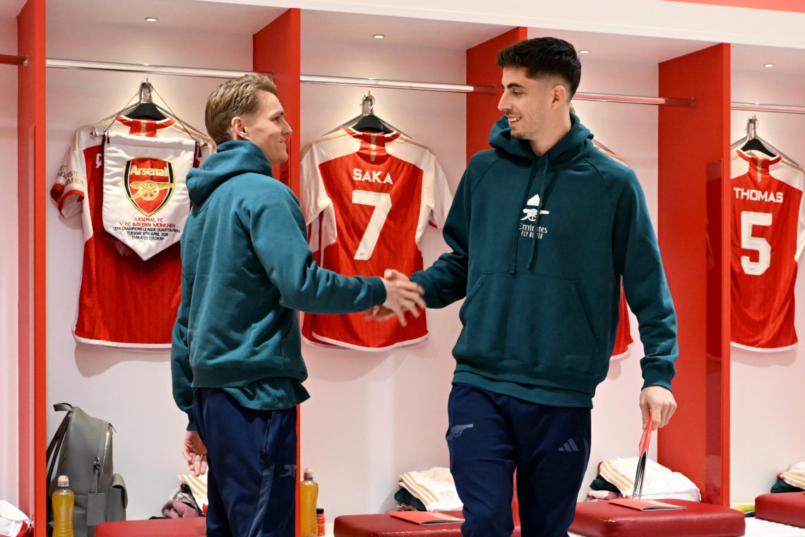 Arsenal star issues honest Kai Havertz verdict after spending time on ...