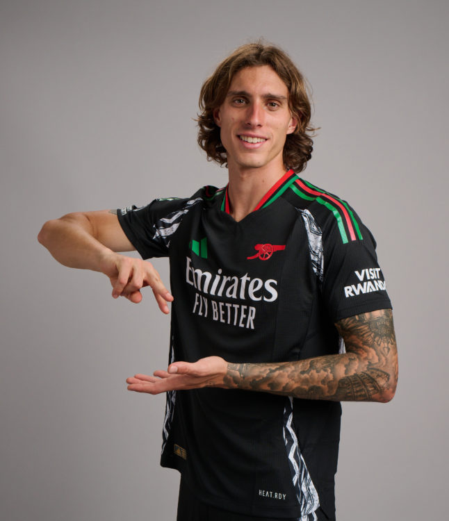 Behind the scenes footage reveals how Riccardo Calafiori came up with ...