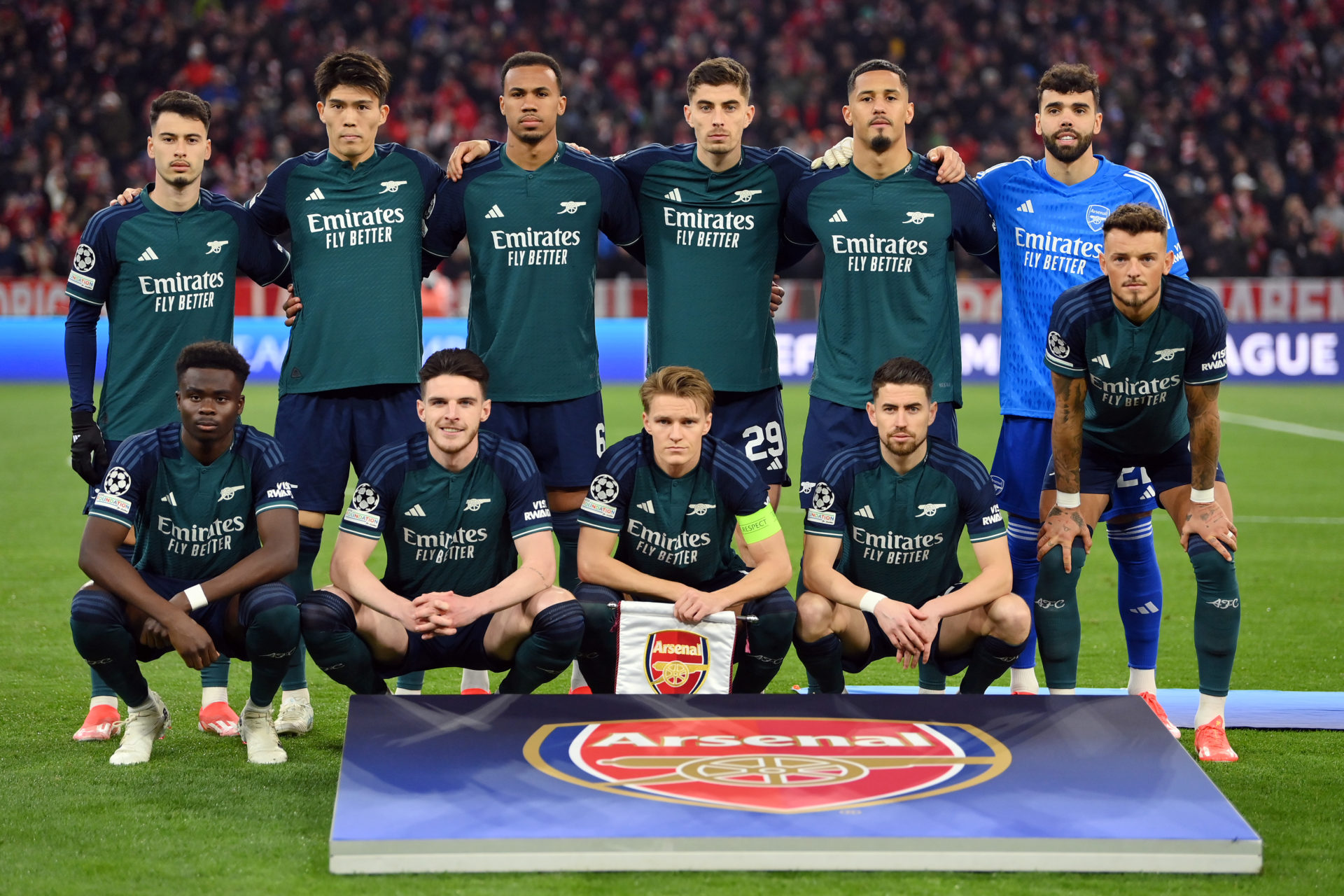 Arsenal 2024 15 Squad