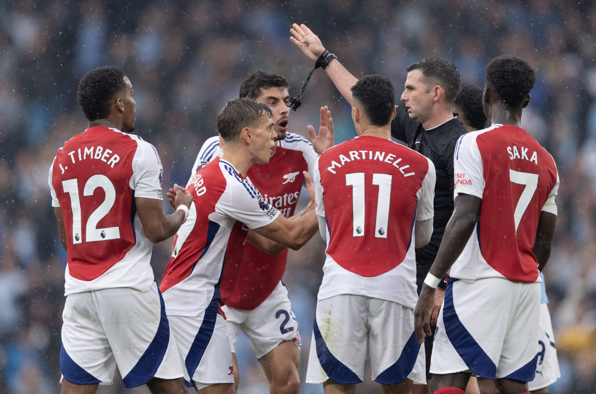Key Match Incidents Panel reveal final Leandro Trossard verdict that ...