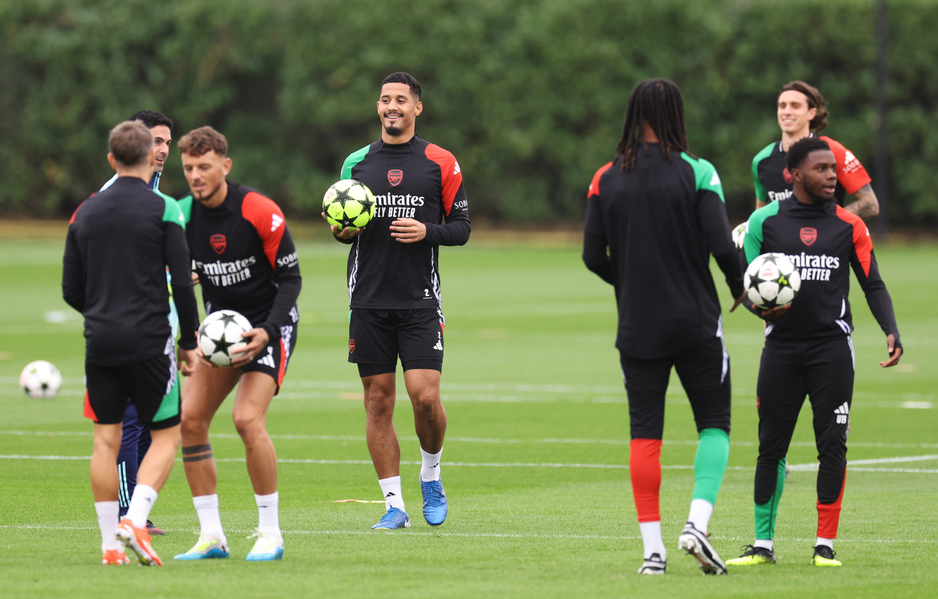 Jurrien Timber, Riccardo Calafiori and Arsenal's best William Saliba ...