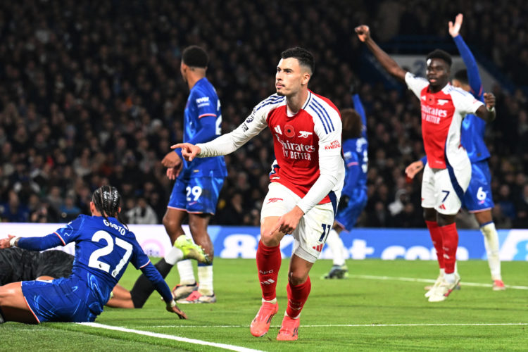 What Gabriel Martinelli did immediately after scoring vs Chelsea says ...