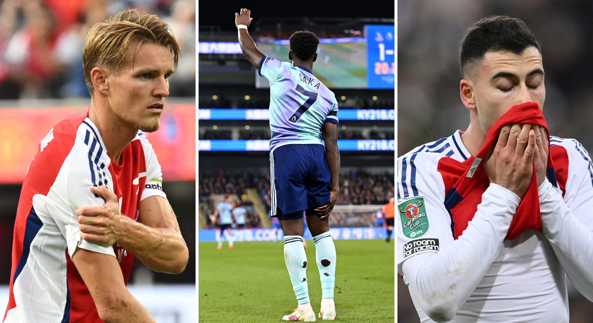 Every Arsenal injury suffered in 2024/25