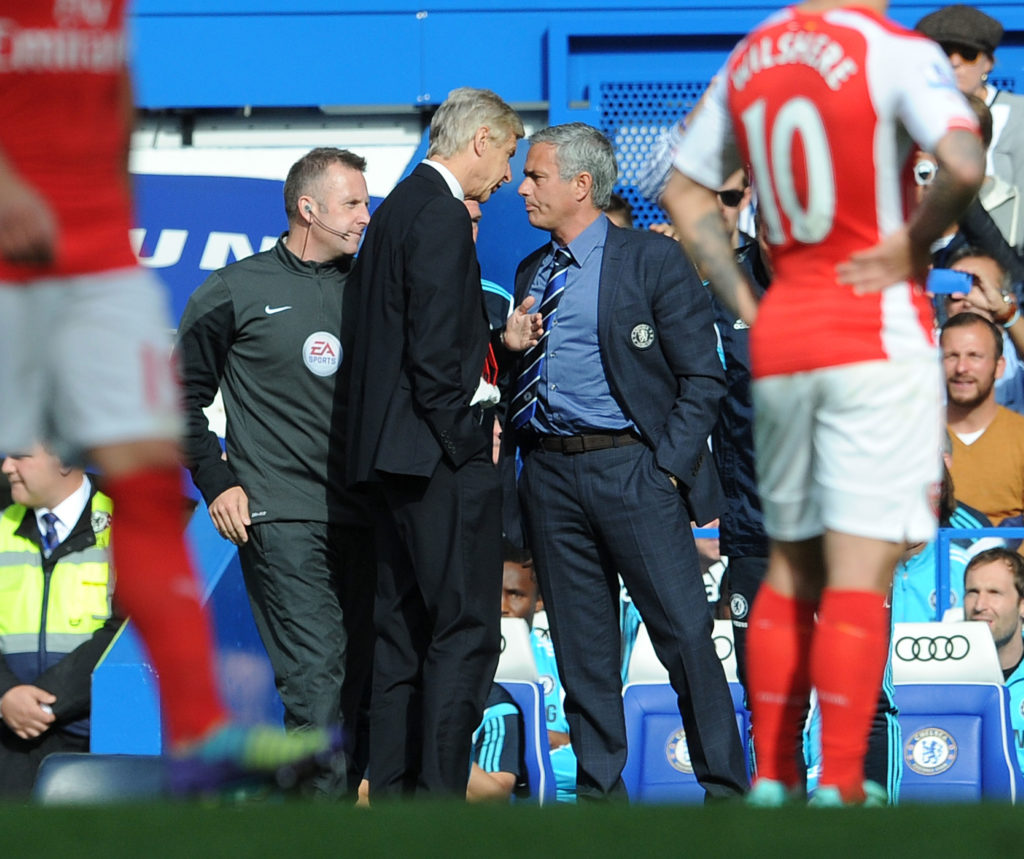 Why Arsene Wenger fought Jose Mourinho as Arsenal and Chelsea managers ...