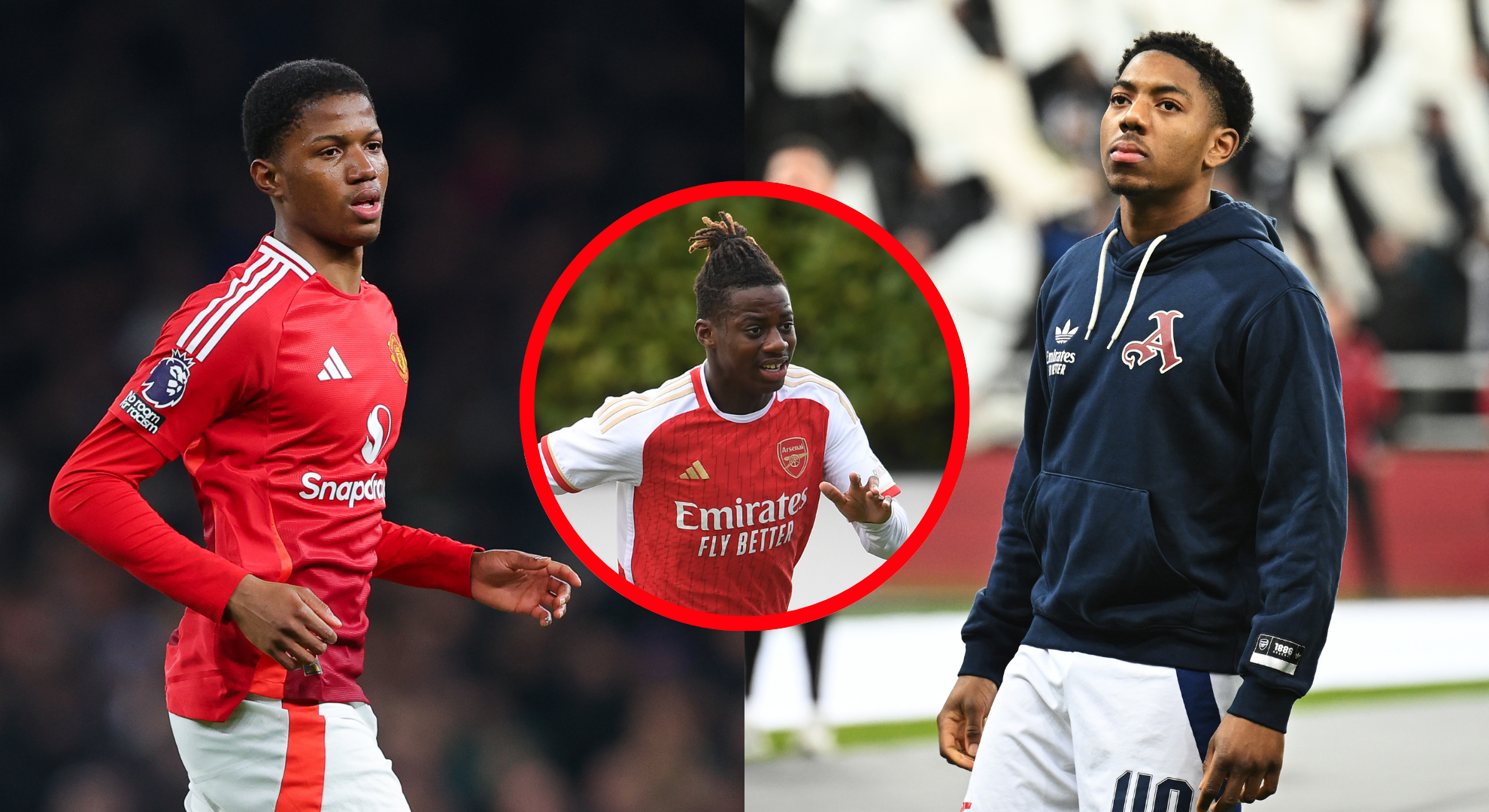 Chido Obi and Myles Lewis-Skelly respond to Arsenal academy gem after ...