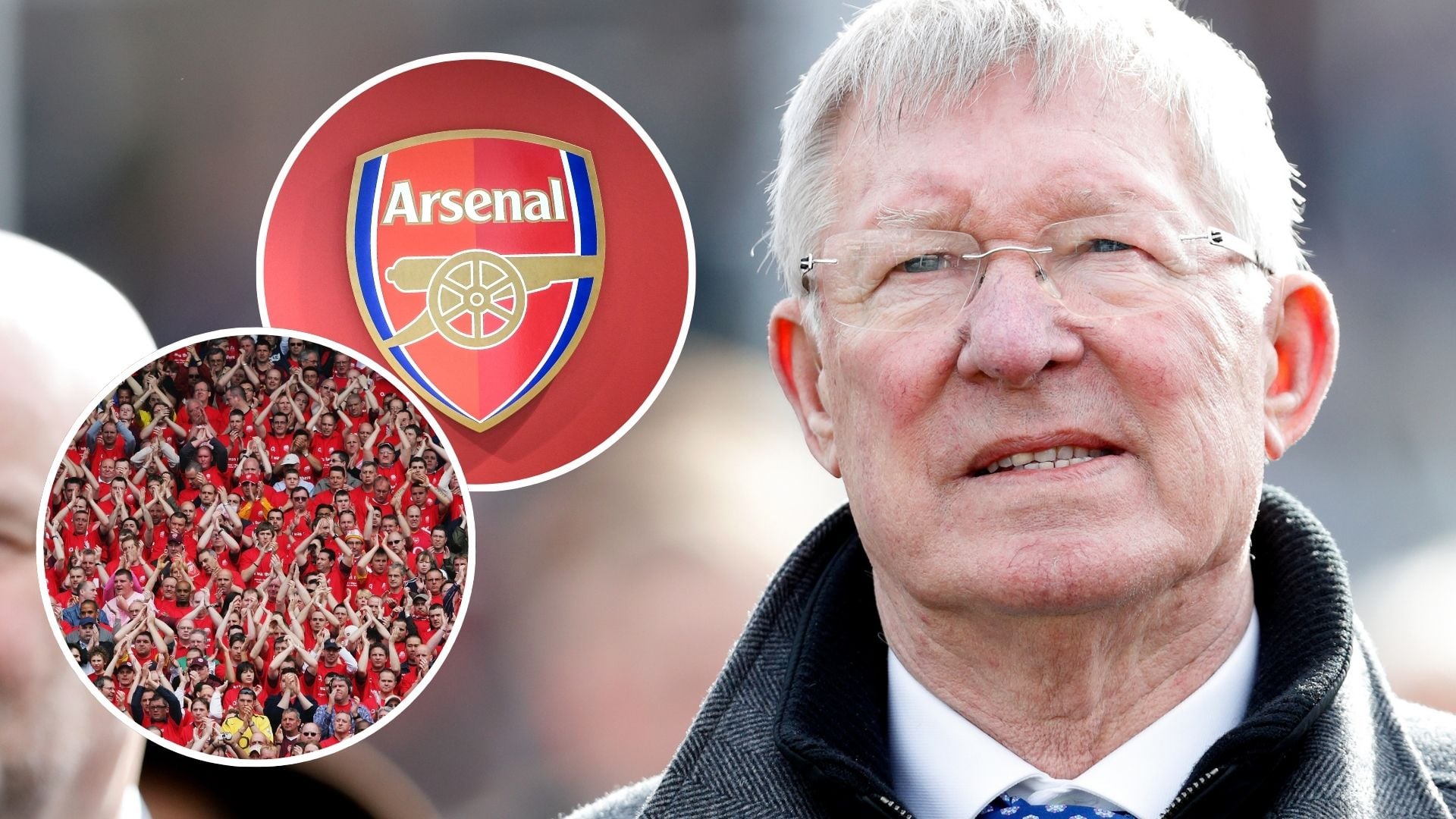 Sir Alex Ferguson once told some Arsenal fans they should be 'ashamed ...