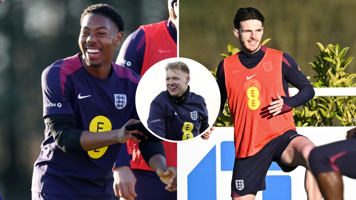 Declan Rice and Myles Lewis-Skelly make surprise Aaron Ramsdale call as ...