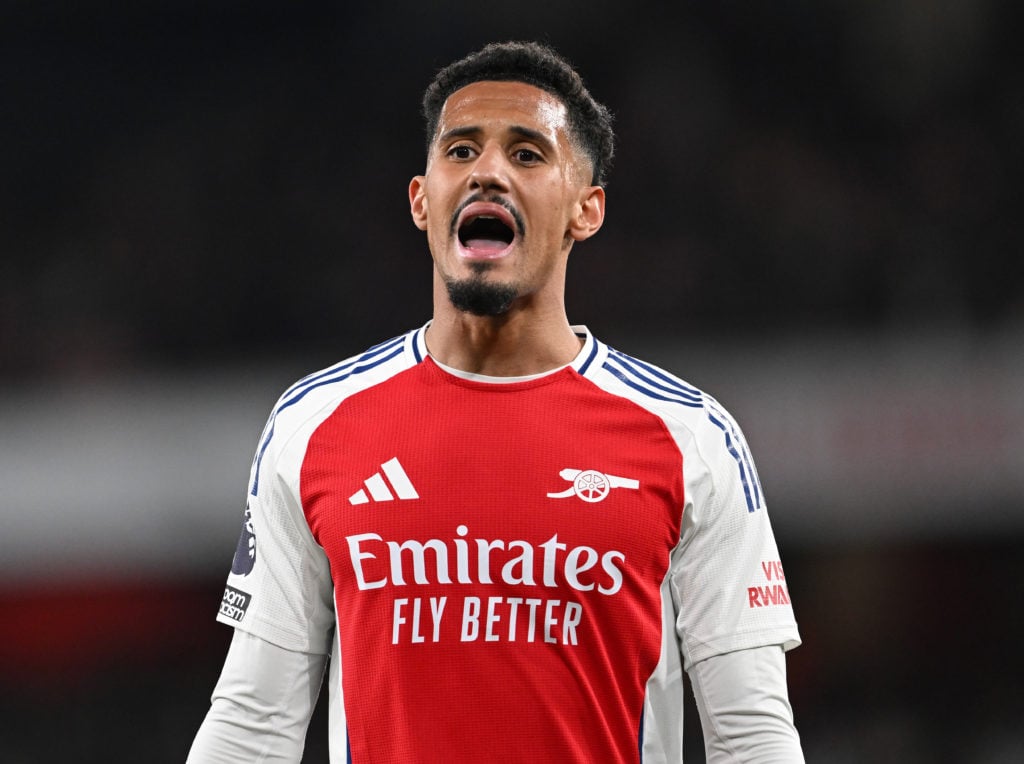 William Saliba misses out as Gilberto Silva names the two current ...