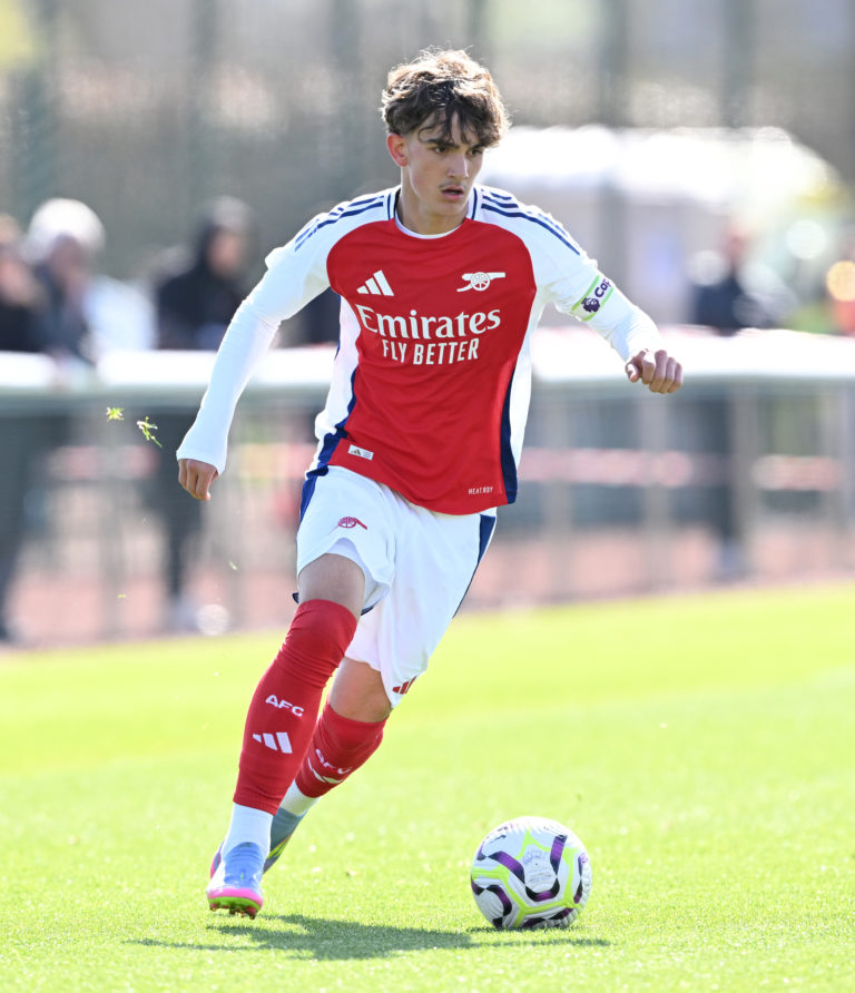 Arsenal's Hale End star 'levels above his age' called up for ...