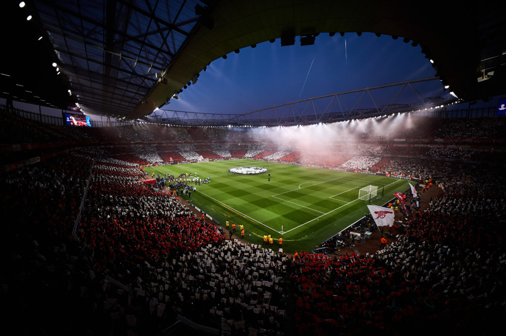Why Arsenal blocked fan tifo for PSG clash as Emirates Stadium change ...