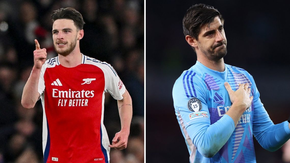 Declan Rice's second Arsenal free-kick hit ridiculous xG number ...