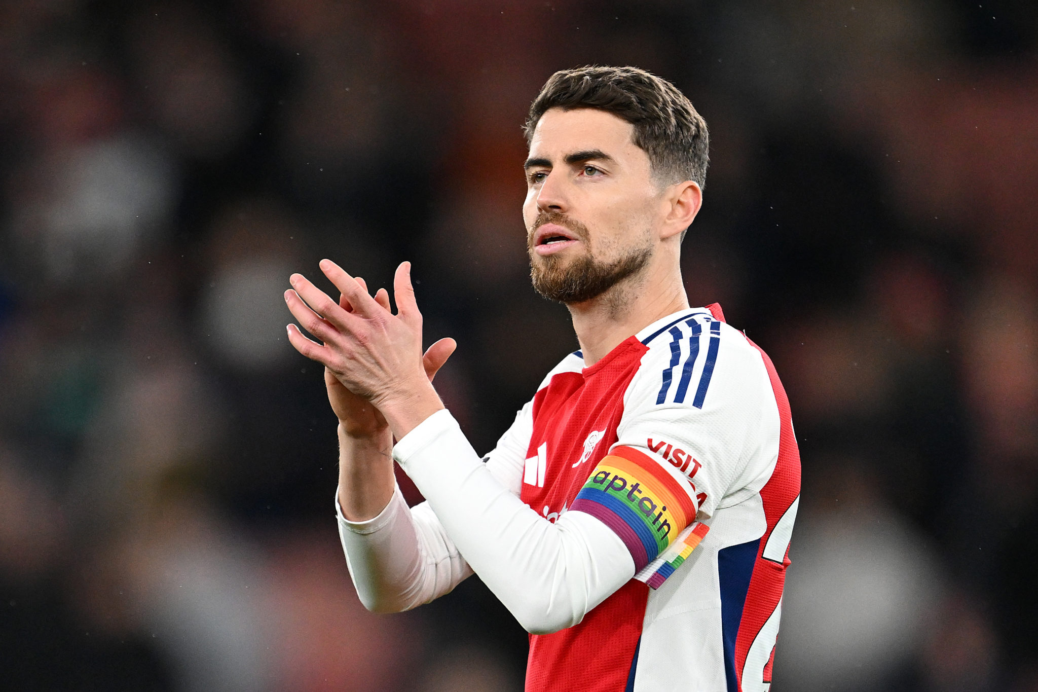 Jorginho sends touching farewell message to Arsenal fans and confirms ...