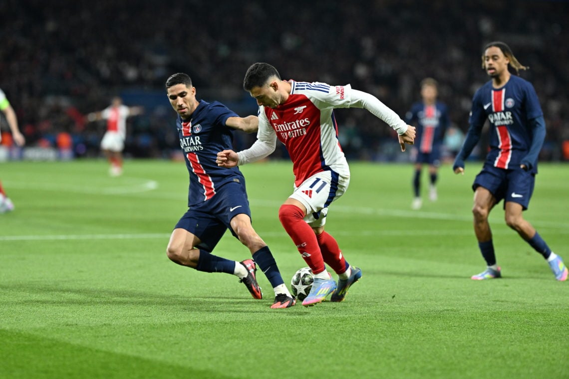 Achraf Hakimi uses just one word to describe Arsenal before the ...