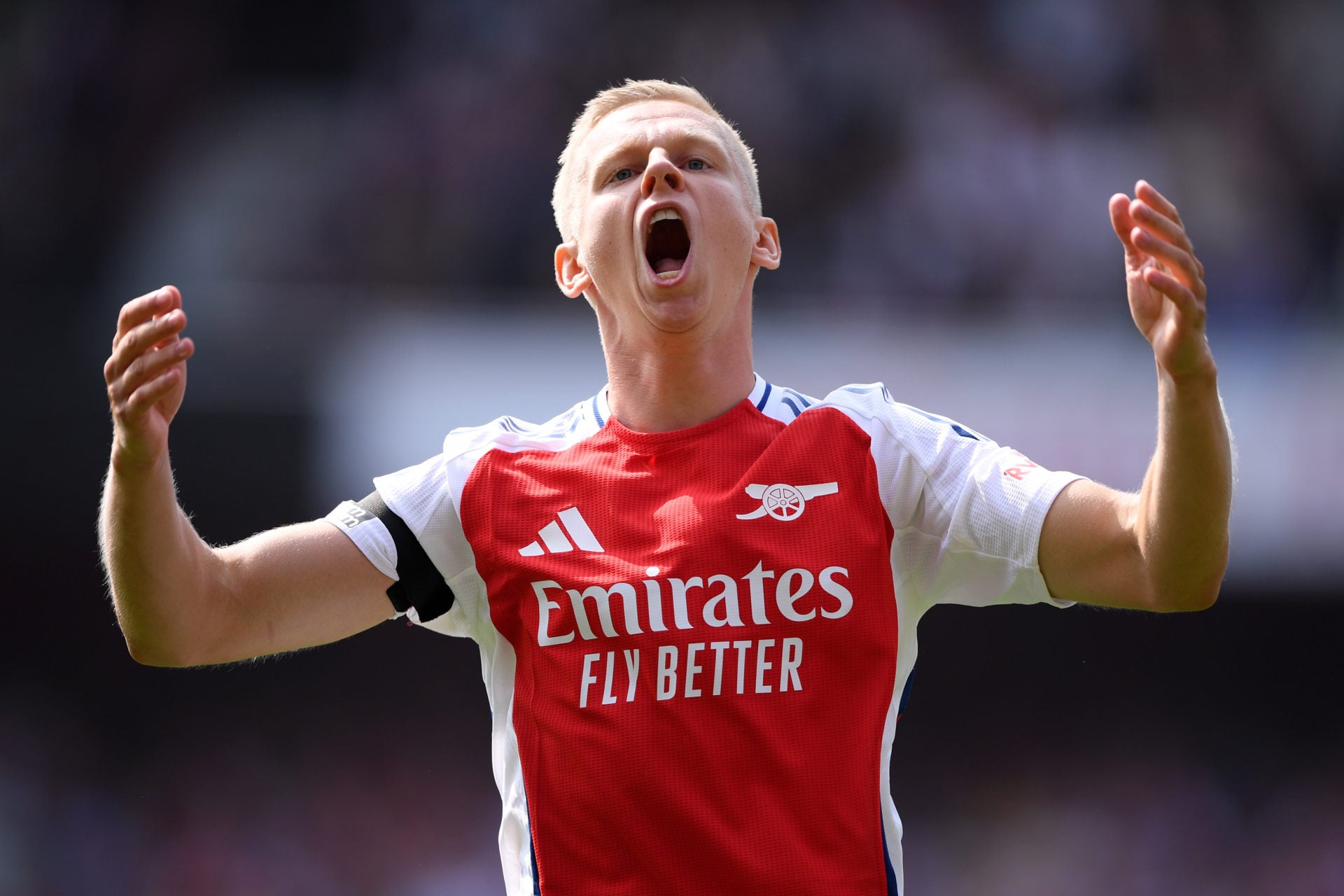 Oleksandr Zinchenko sends message to Arsenal immediately after winning ...