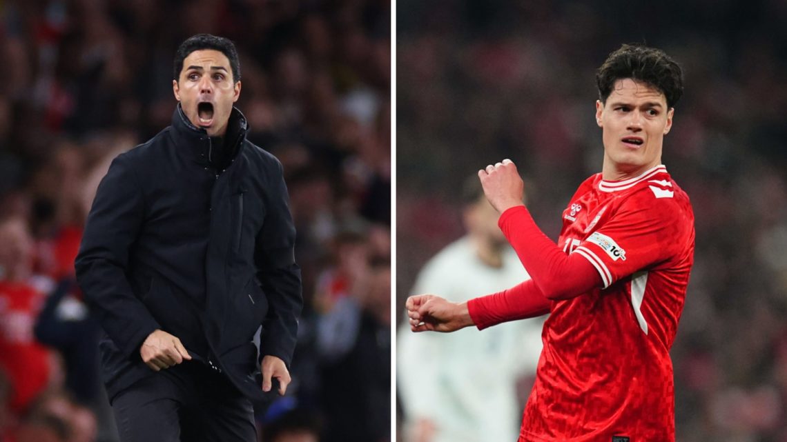 Video of Mikel Arteta 'seething' with rage at Christian Norgaard just ...