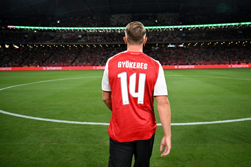 Viktor Gyokeres will wear number 14 at Arsenal because of £45m player ...