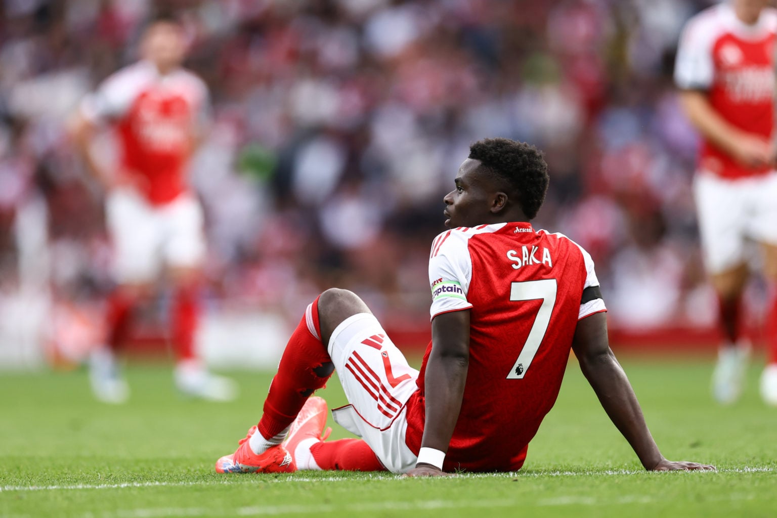 Arsenal have just dropped a huge hint that Bukayo Saka will play ...