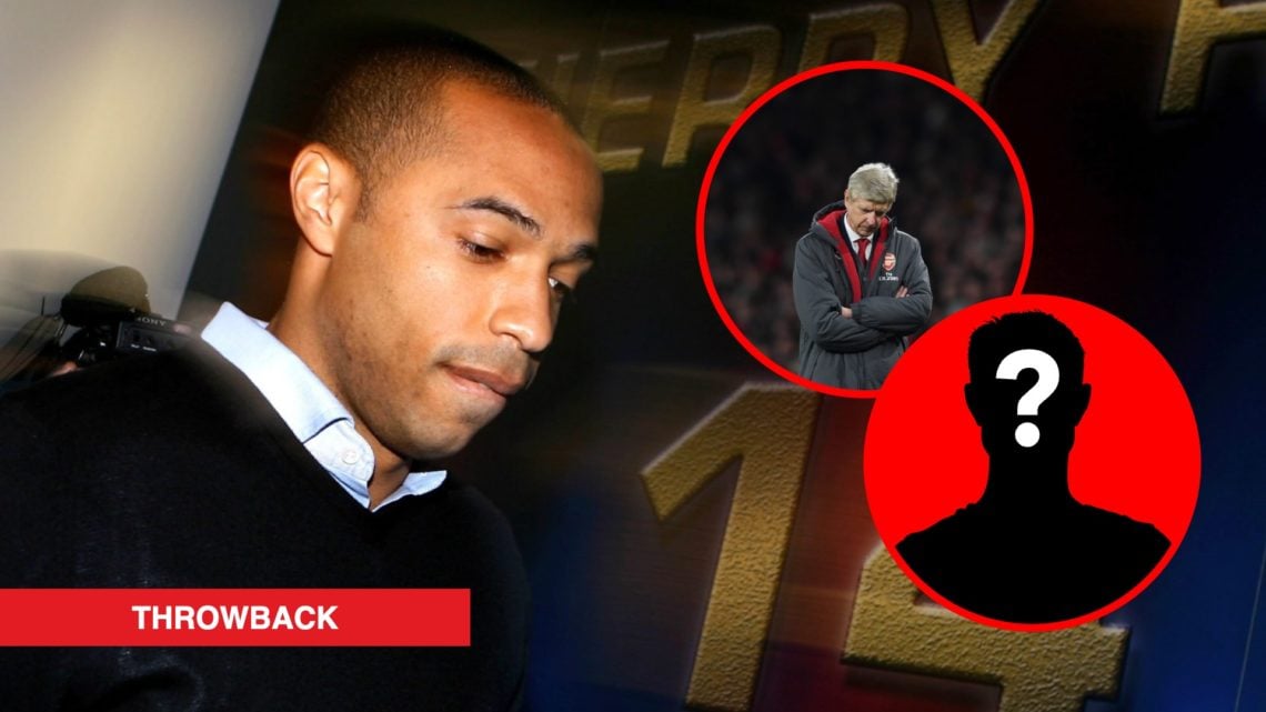 Former Arsenal captain wanted shock player to replace Thierry Henry, he ...