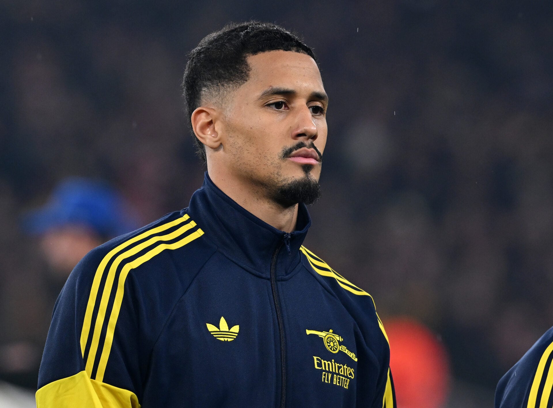William Saliba says Arsenal have a player who 'jumps so high' that he ...