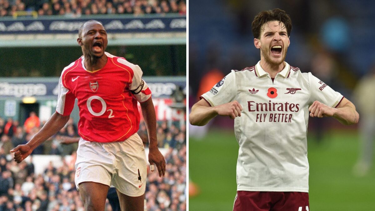 Arsenal have a player who's quickly becoming the next Patrick Vieira