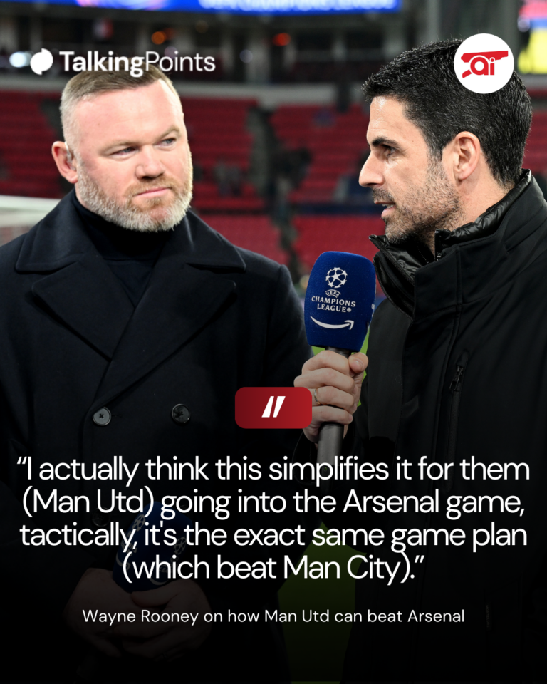 Wayne Rooney already knows the 'simple' way Man United can beat Arsenal