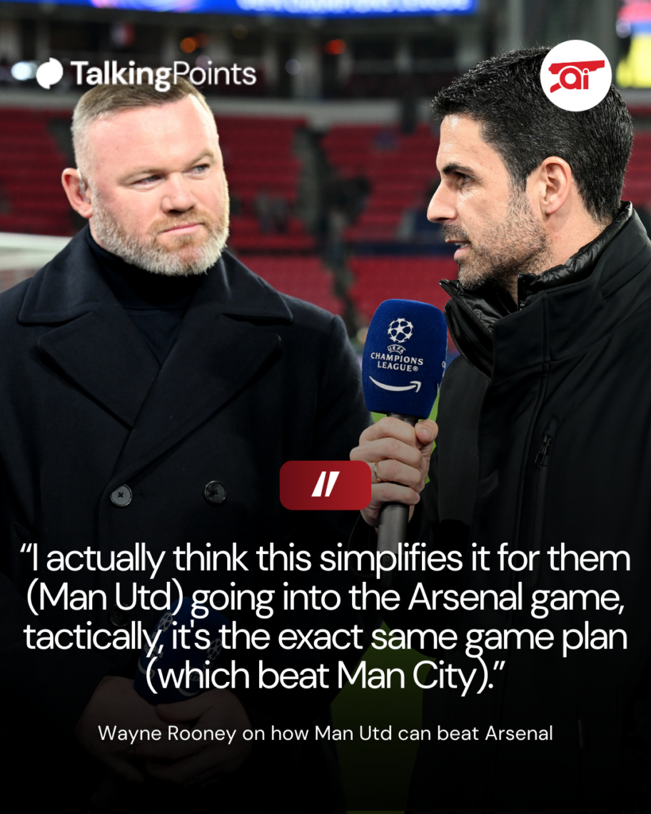 Wayne Rooney already knows the 'simple' way Man United can beat Arsenal