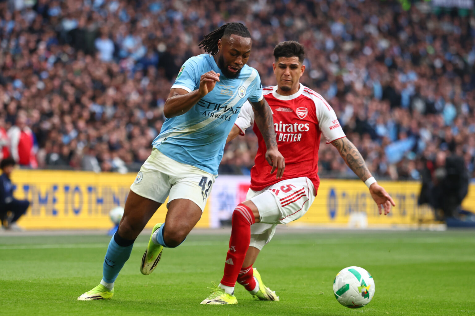 What Ian Wright was spot on about at half-time as Arsenal lose to Man ...