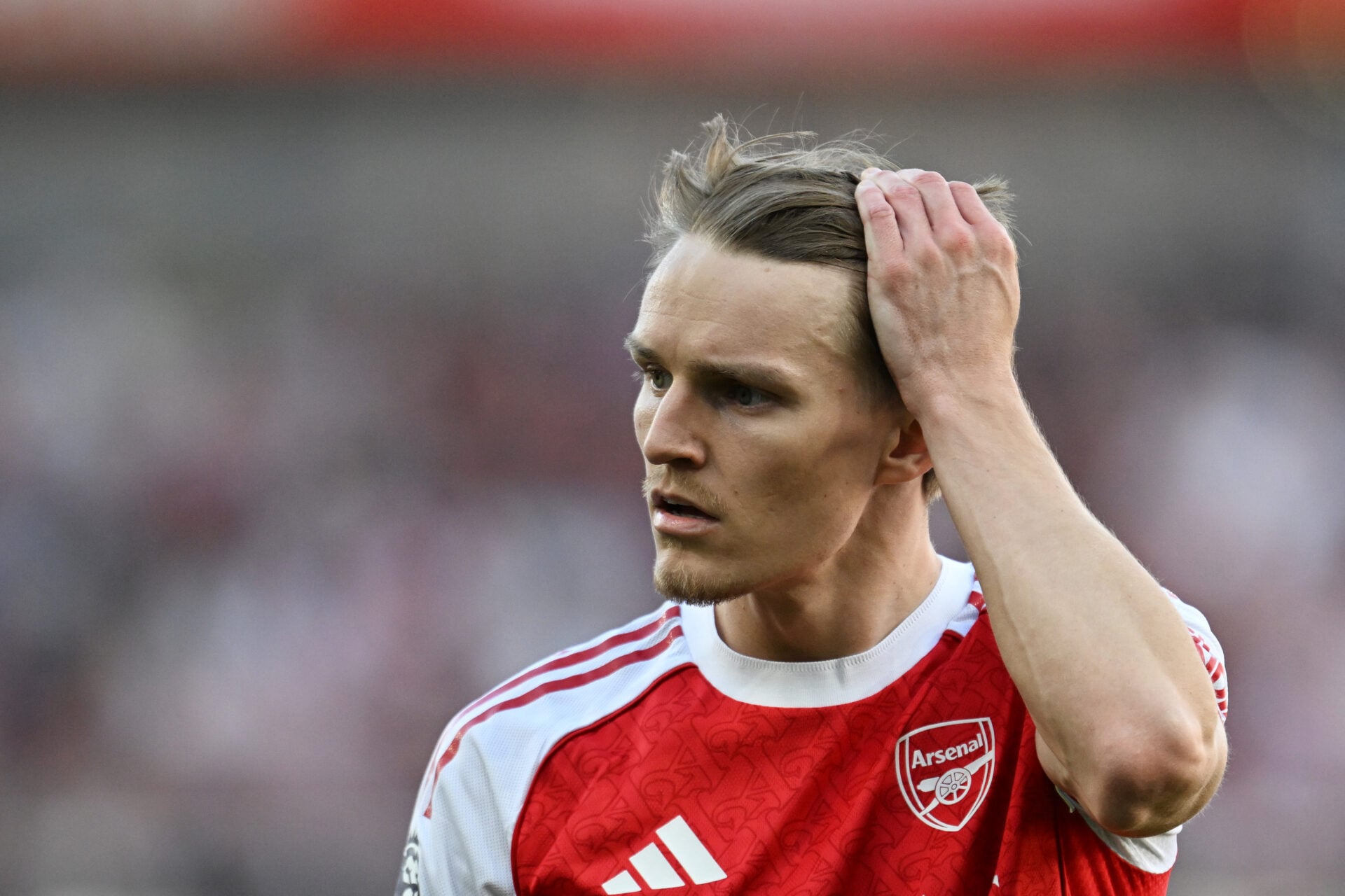 Martin Odegaard admits the whole stadium was 'annoyed' after seeing ...